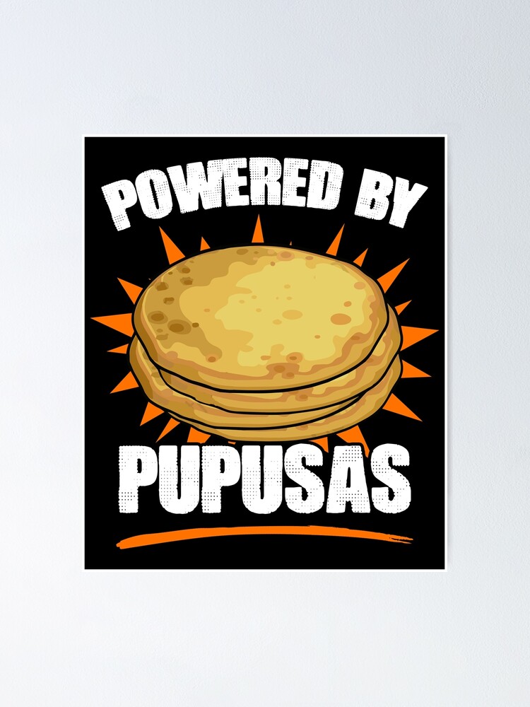 Póster «Humor salvadoreño divertido de las pupusas de la comida para el ...