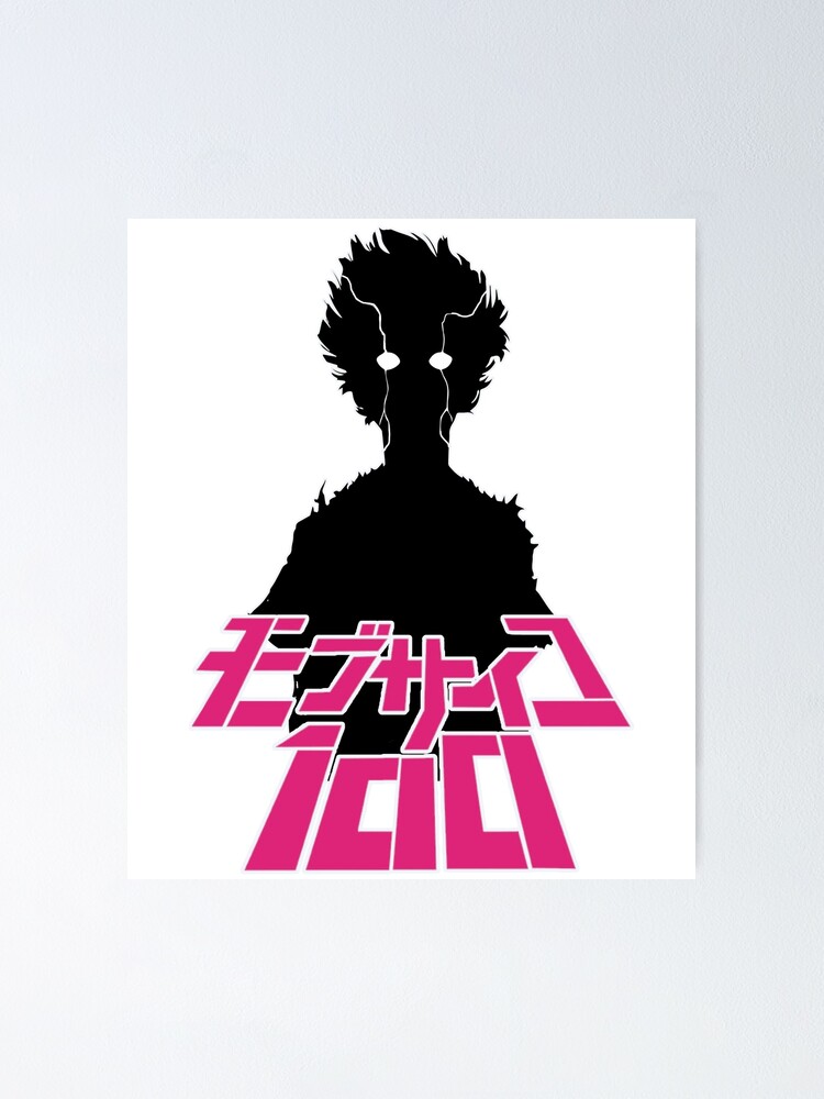 "mob psycho 100" Poster for Sale by Hoomura | Redbubble