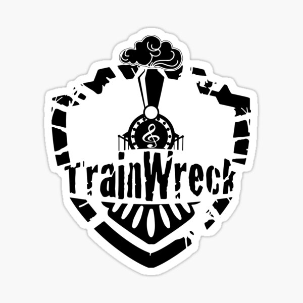 "Trainwreck" Sticker for Sale by leioaik | Redbubble