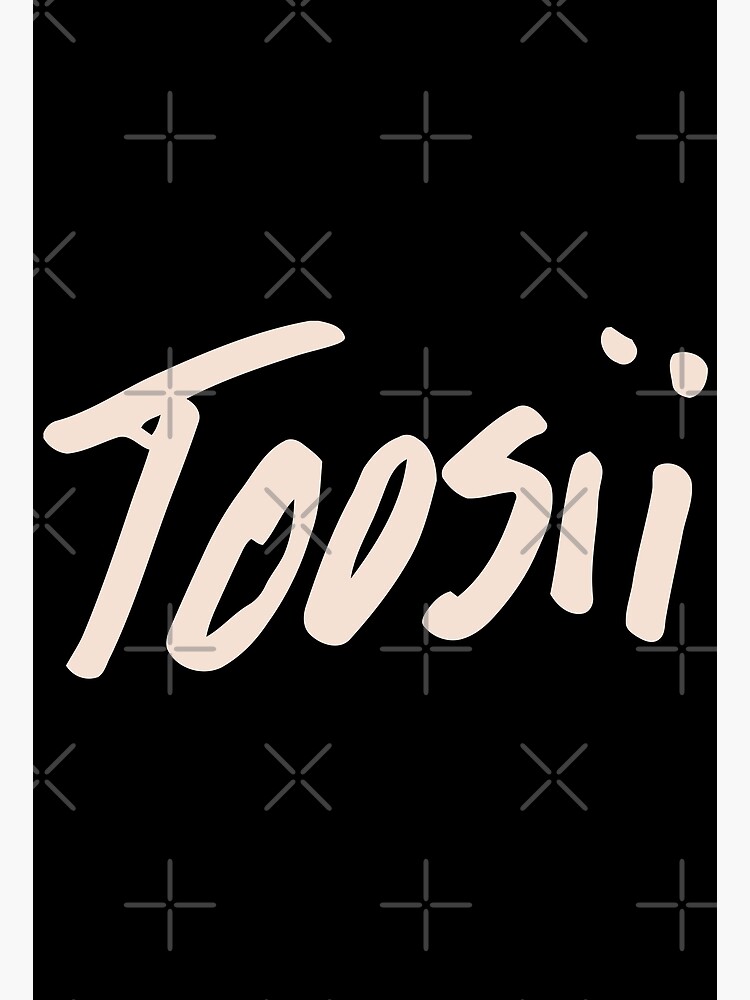"Toosii Merch Toosii Logo" Poster for Sale by RedhirZo | Redbubble
