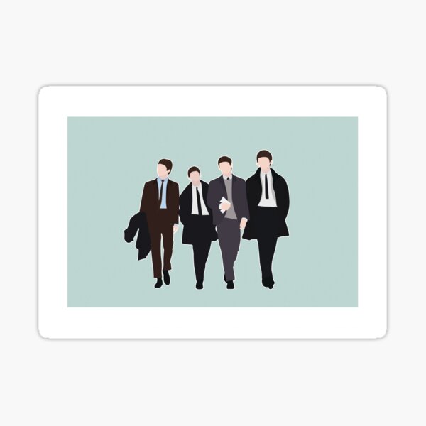 "The Beatles" Sticker for Sale by barneyrobble | Redbubble