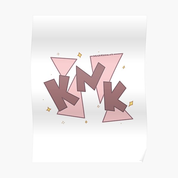 "KNK Logo" Poster by negananmiwo | Redbubble