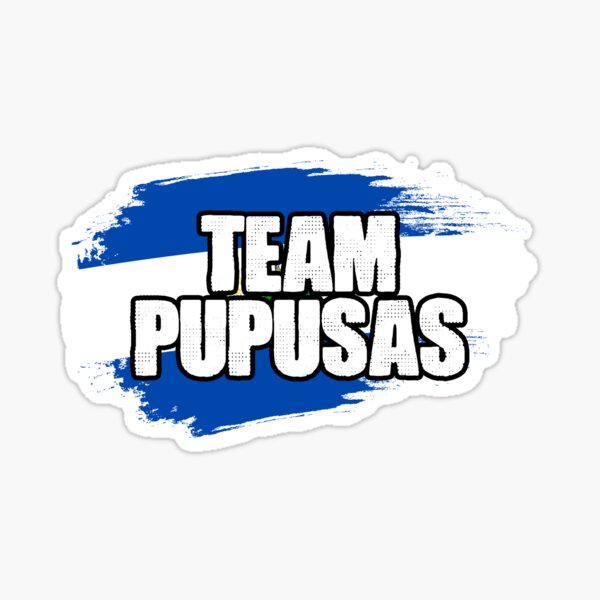 "Awesome Pupusas Salvadorenas El Salvador Flag A Pupusa Lover" Sticker ...