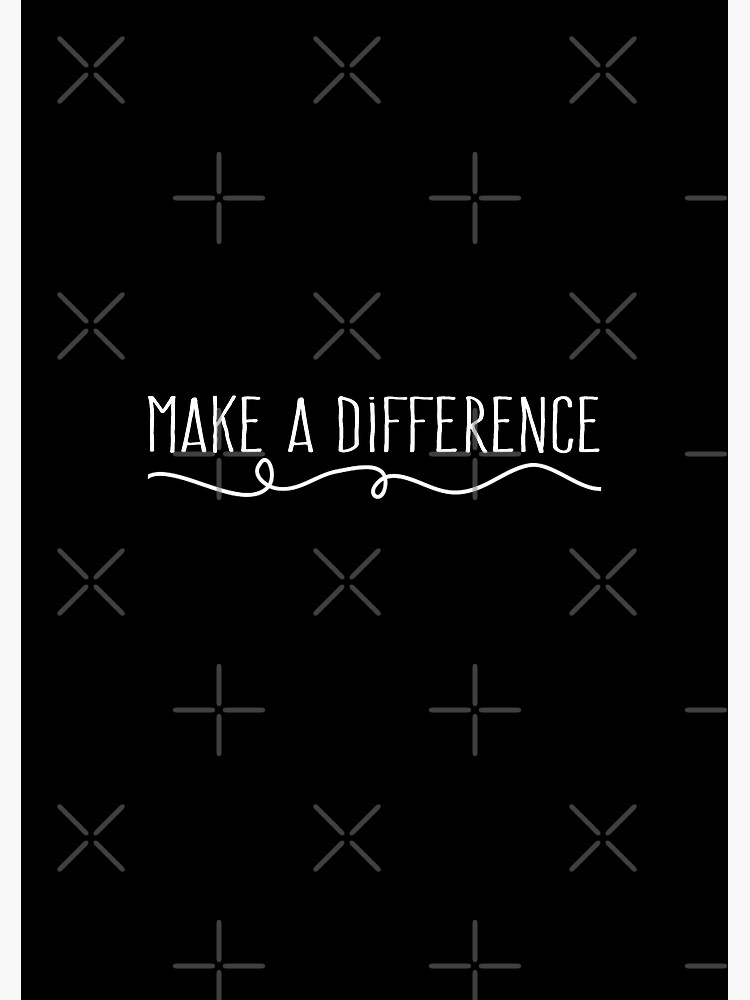 "MAKE A DIFFERNECE - INTERNATIONAL MAKE A DIFFERENCE DAY " Poster for ...