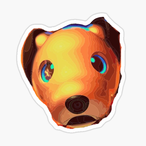 "aibo, robodog, robo dog, robot, pup, dog puppy, ai bo, dogs" Sticker ...