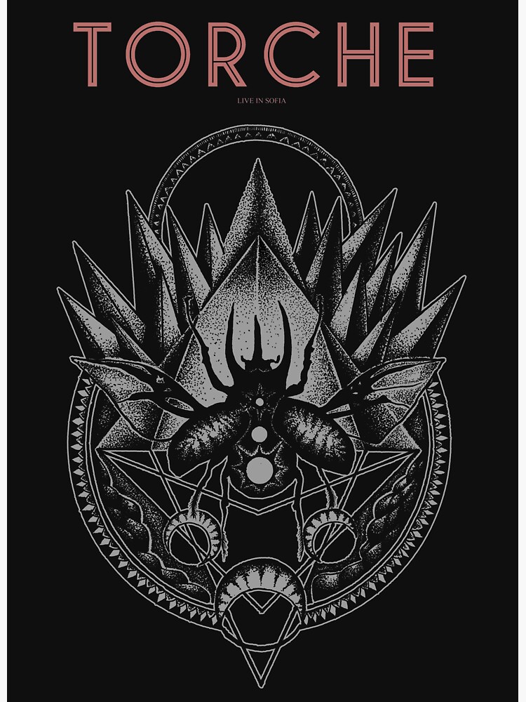 " torche logo" Sticker for Sale by Incei5re | Redbubble