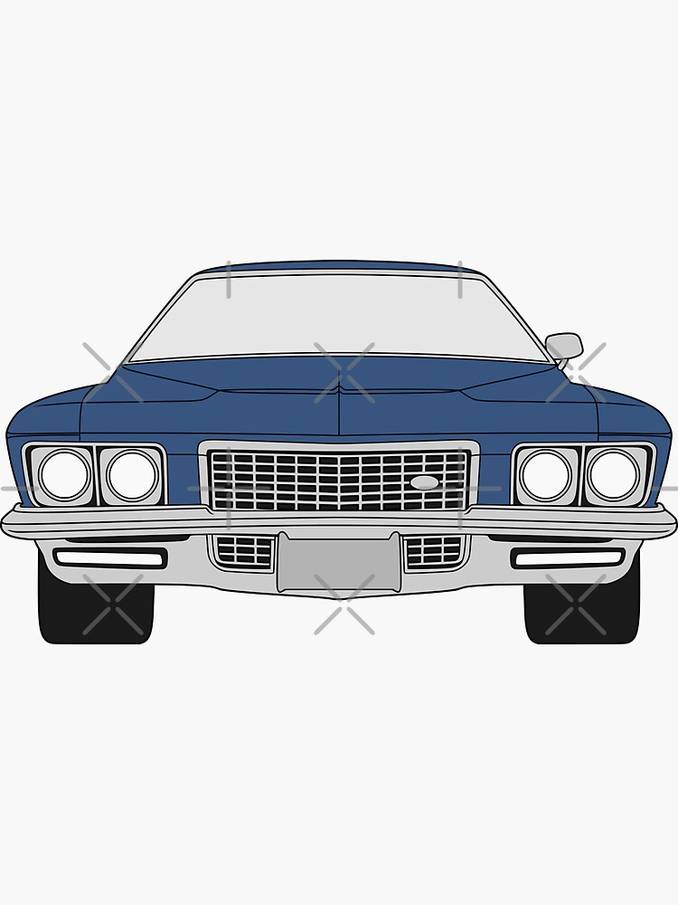 "Buick Riviera 1971-1973 third generation stratomist blue color ...