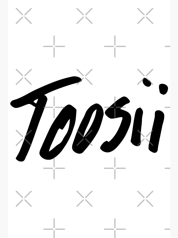 "Toosii Merch Toosii Logo" Poster for Sale by RedhirZo | Redbubble
