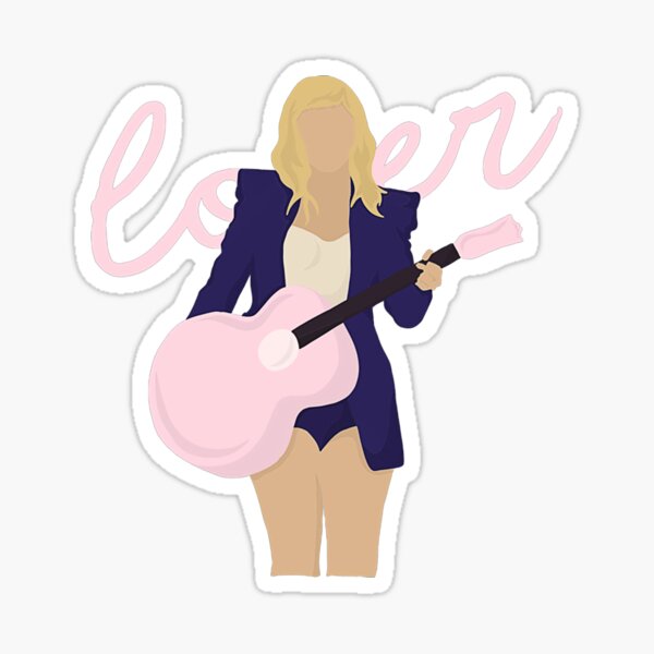 "Taylor Swift Lover" Sticker for Sale by RemyPeltier | Redbubble