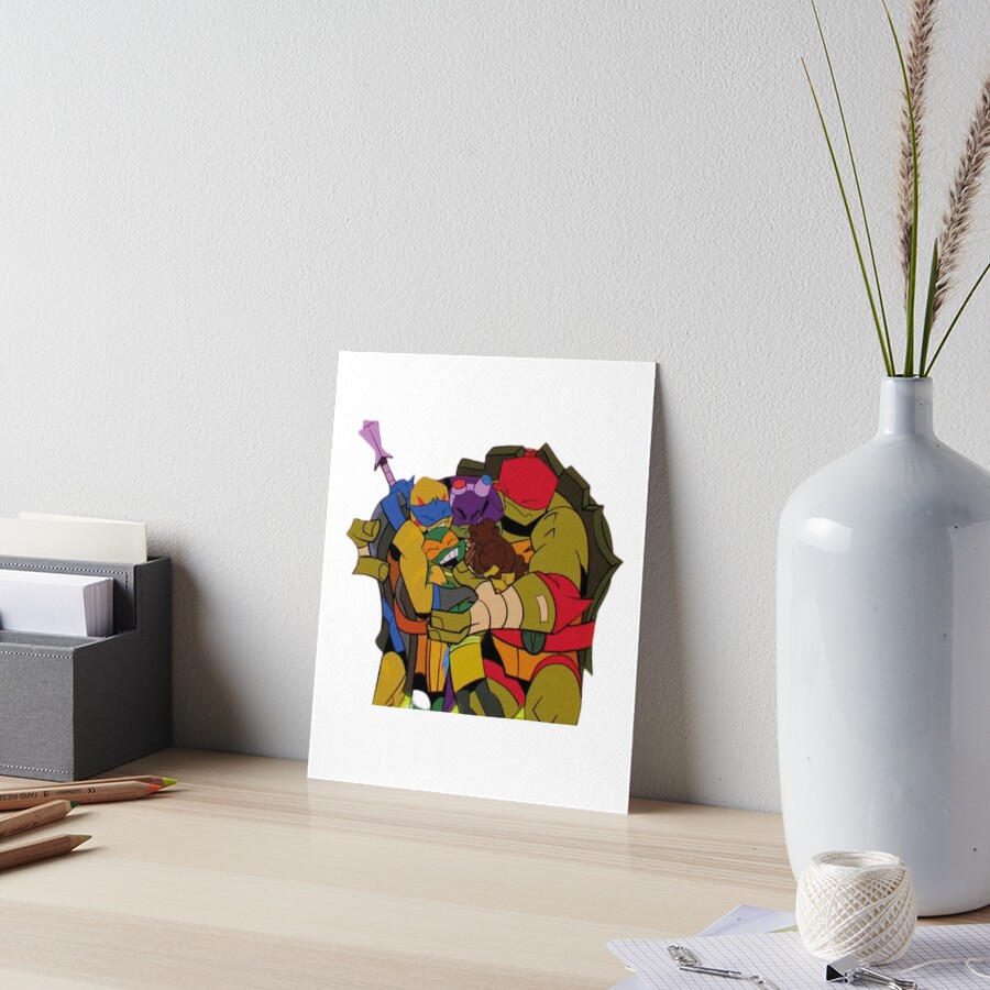 "Rise of the Teenage Mutant Ninja Turtles" Art Board Print for Sale by ...