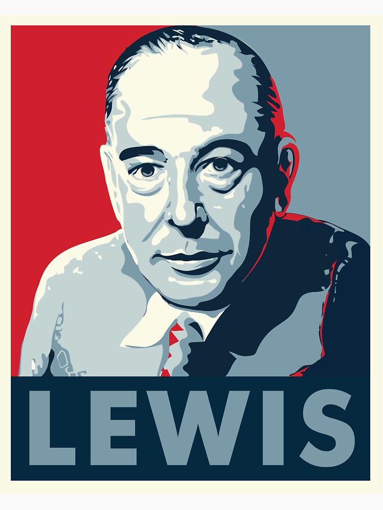 "C.S. Lewis" Essential T-Shirt for Sale by rightposters | Redbubble