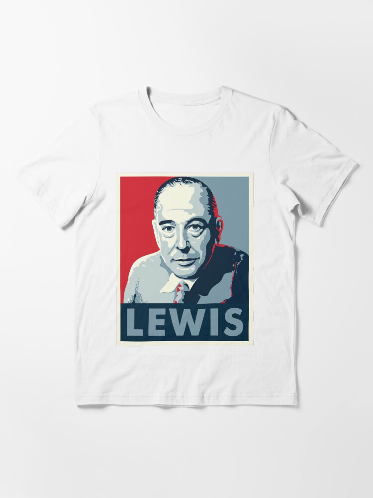 "C.S. Lewis" T-shirt for Sale by rightposters | Redbubble | c s lewis t ...