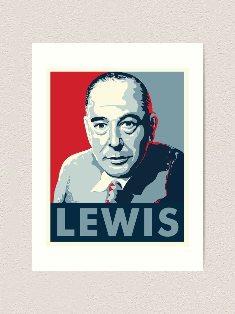 "C.S. Lewis" Art Print by rightposters | Redbubble
