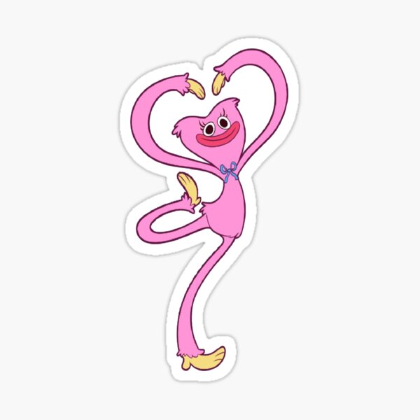 "kissy missy" Sticker for Sale by dabnoon006 | Redbubble