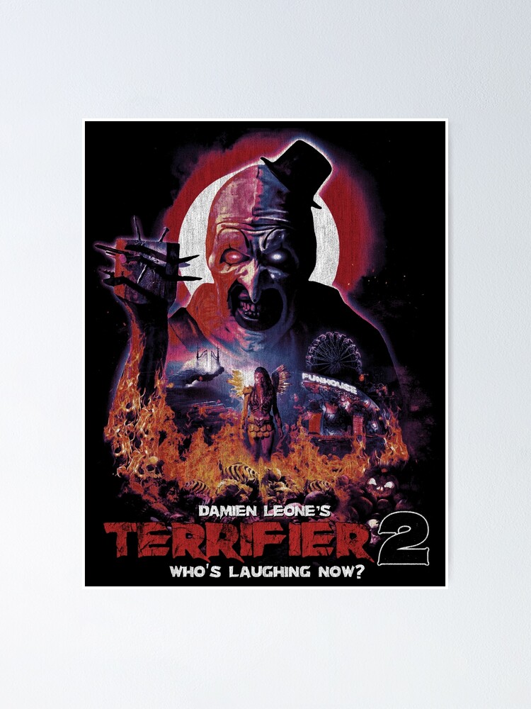 "Terrifier 2, Horror, Cult Classic" Poster for Sale by StayTruPonyboy ...