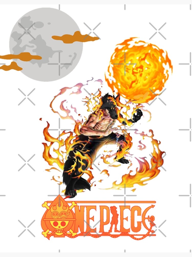 " Ace hybrid wolf fire dai enkai halloween" Poster for Sale by ShopDz21 ...