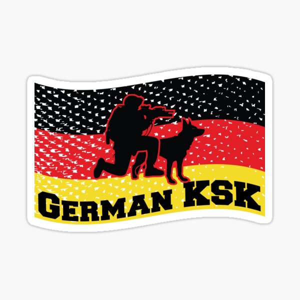 "K9 KSK" Sticker for Sale by KAMOS | Redbubble