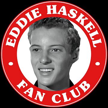 "Eddie Haskell Fan Club " Sticker for Sale by arregikrstsd | Redbubble