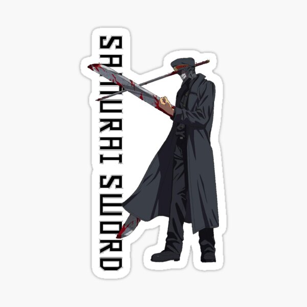 "samurai sword chainsaw man" Sticker for Sale by youranimeworld | Redbubble