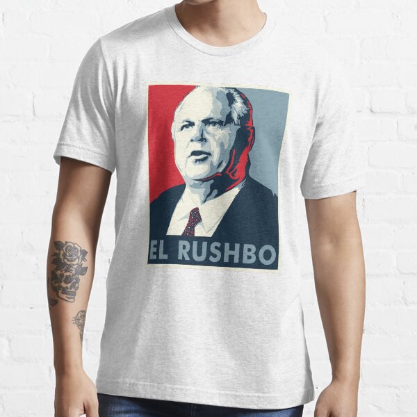 "El Rushbo" Essential T-Shirt for Sale by rightposters | Redbubble