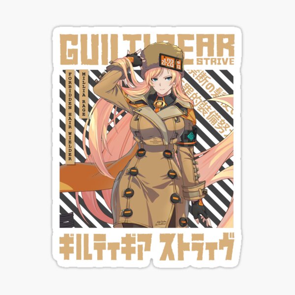 "Guilty Gear INO" Sticker for Sale by AlifbataOnline | Redbubble