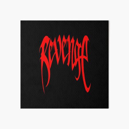 "Revenge Kill xxx red" Art Board Print by rysala | Redbubble