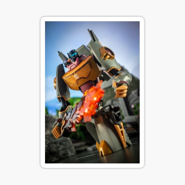 "Transformers Animated Grimlock" Sticker for Sale by SixoTF | Redbubble