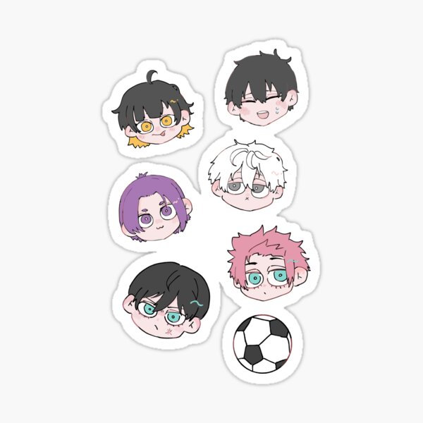 "Blue Lock Team" Sticker for Sale by ThreepShop | Redbubble