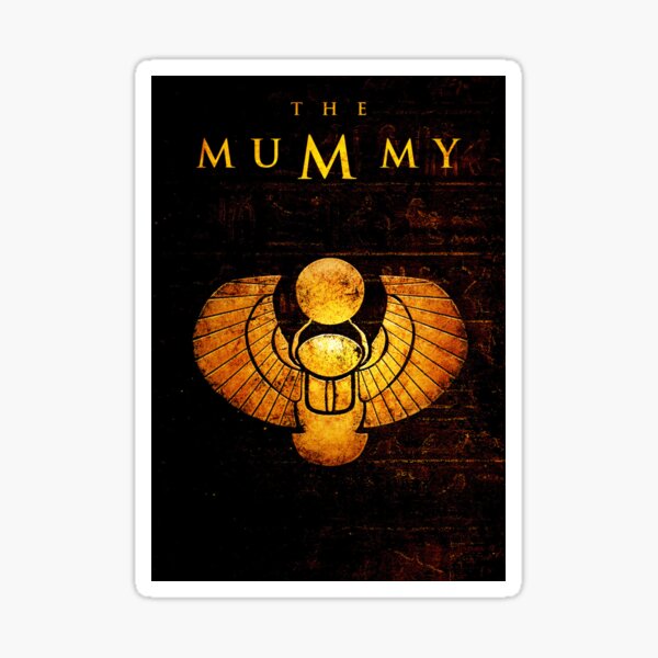 "The Mummy" Sticker for Sale by DAG-Trejd | Redbubble