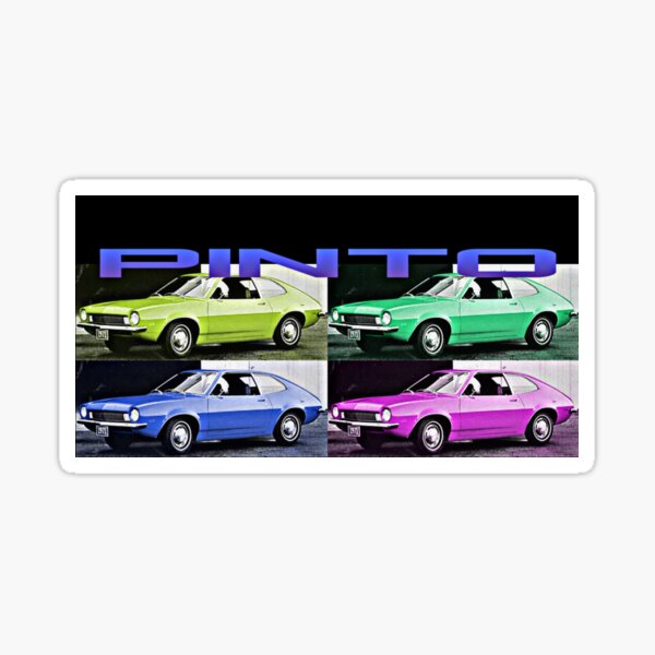 "Ford Pinto" Sticker for Sale by TimShane | Redbubble