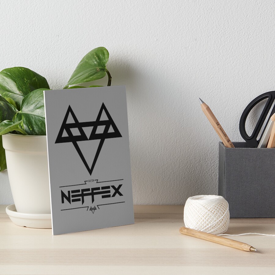 "neffex" Art Board Print by carolturpin | Redbubble