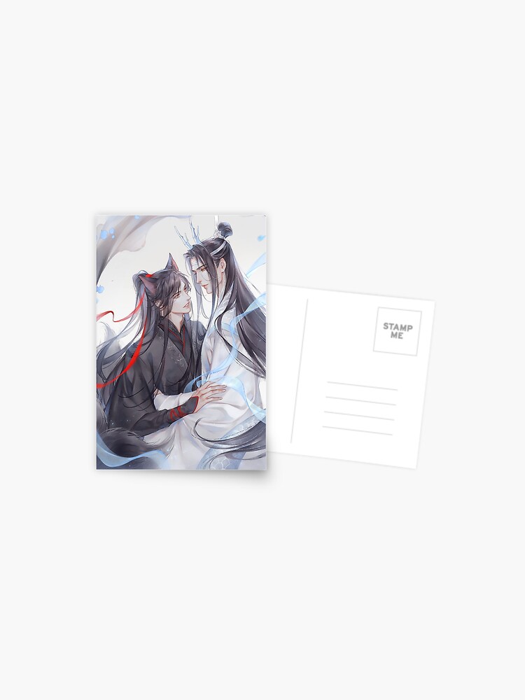 "Foxxian and Dragonji " Postcard for Sale by ereyzme | Redbubble