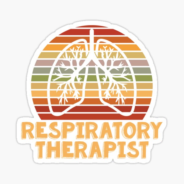 "Respiratory Therapist Lung Cancer" Sticker for Sale by mooon85 | Redbubble