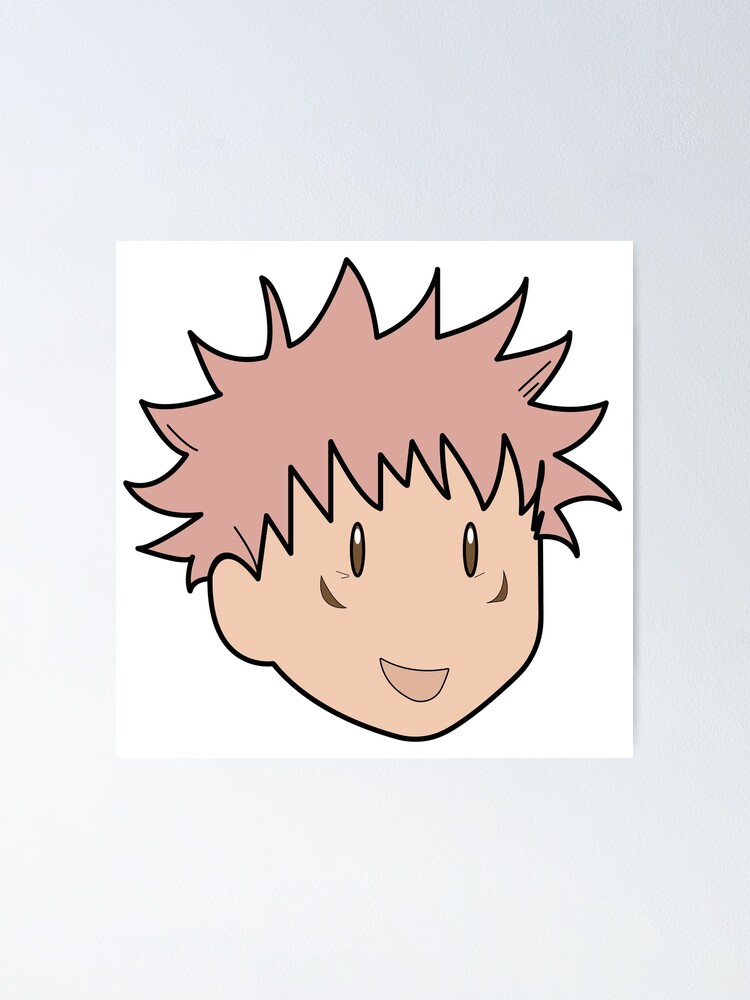 "Yuji Itadori" Poster for Sale by whiteasters | Redbubble