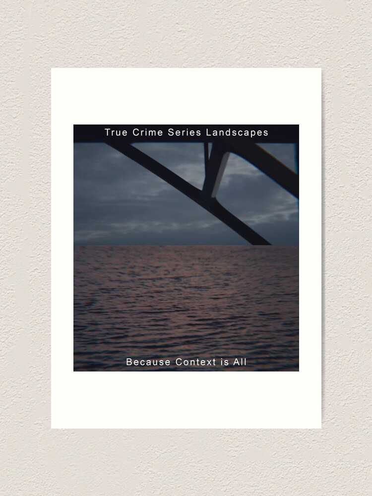 "True Crime Serial Killer Series Landscapes I" Art Print for Sale by ...
