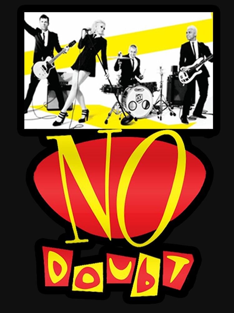 No Doubt Band T-Shirt, Gwen Stefani, No Doubt Album UK Concert Retro ...