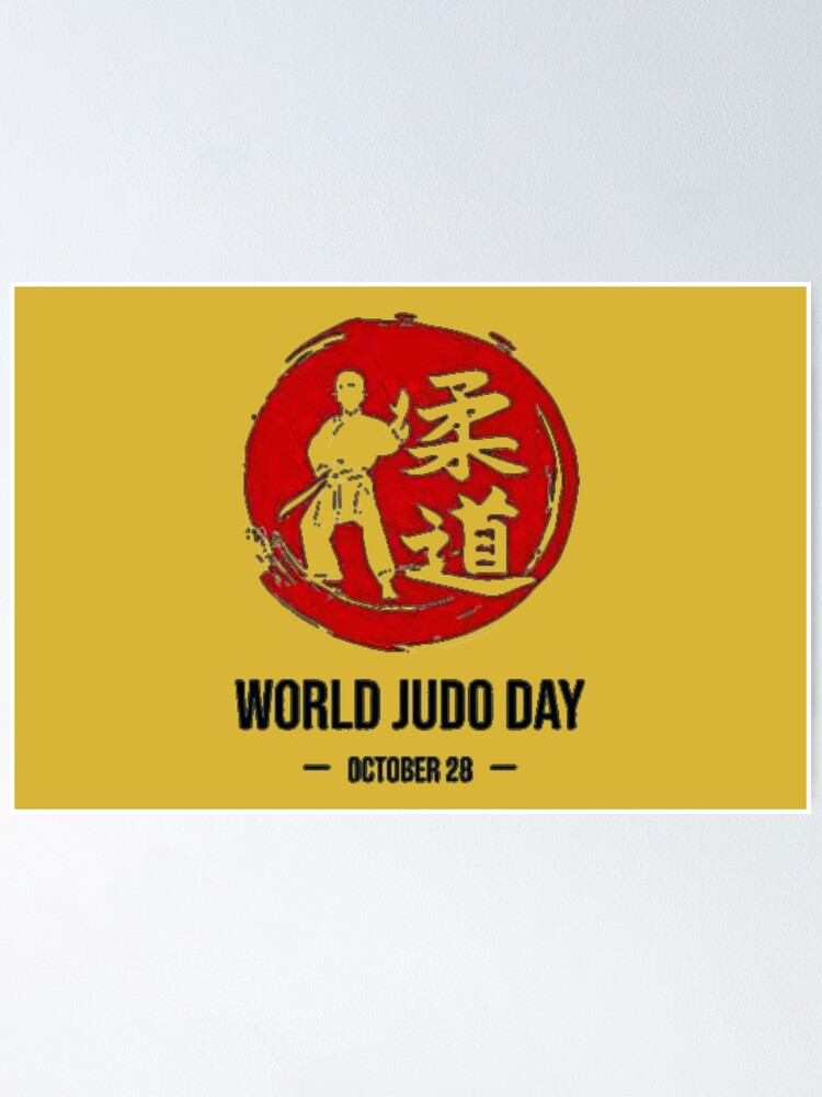 "World Judo Day" Poster for Sale by vaske-bros | Redbubble