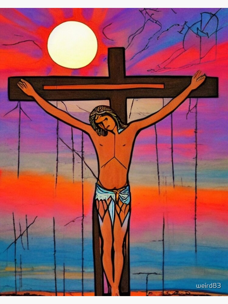 "Jesus Christ crucifixion art crucified crucifix lord bible god sins ...