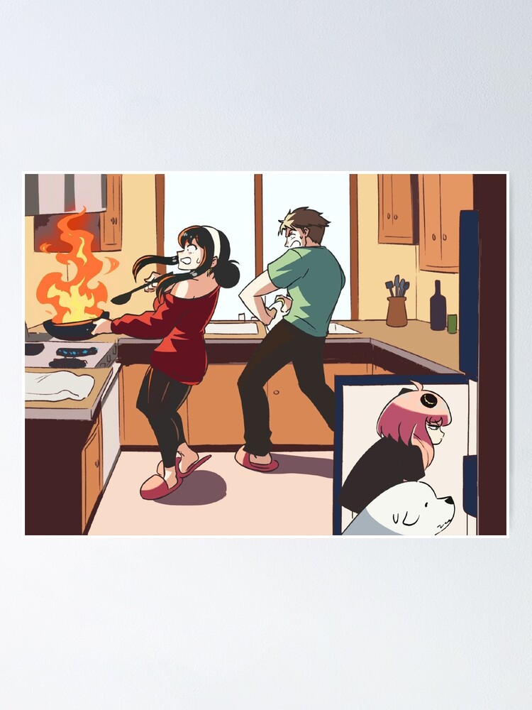 "Cooking time of Forger Family" Poster for Sale by GuheheOtaku | Redbubble