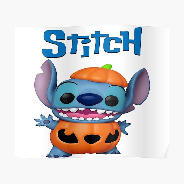 "Stitch Halloween 2022, Stitch Monster, Stitch Family" Poster for Sale ...