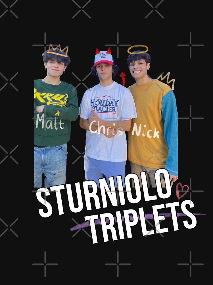 "sturniolo triplets doodles " T-shirt for Sale by LeBlancUpdates ...