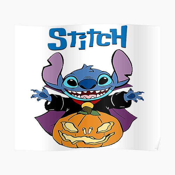 " Stitch Halloween 2022, Stitch Monster, Stitch Family" Poster for Sale ...