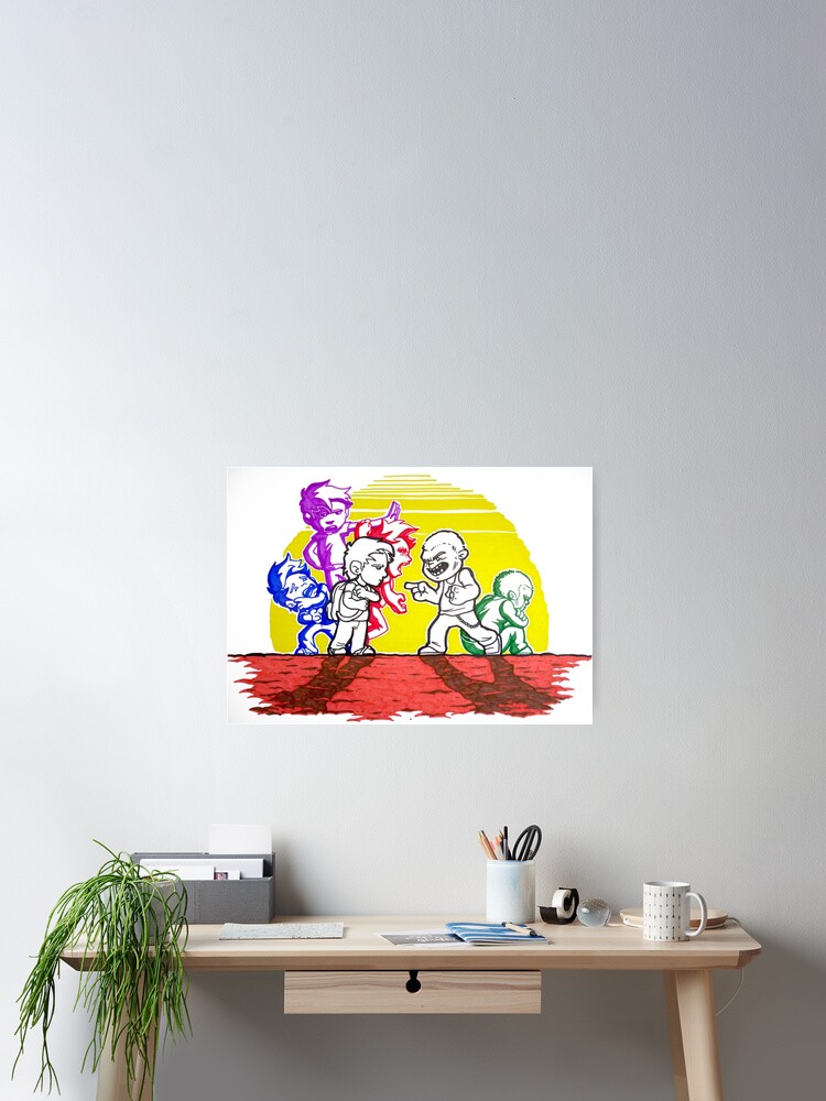 "Sharpie Challenge: Under the Surface" Poster for Sale by JazzaStudios ...