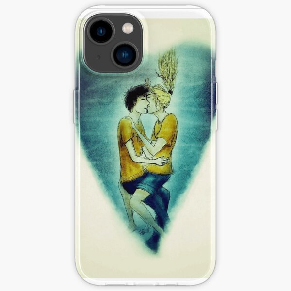 "Percabeth ~ Percy Jackson and Annabeth Kissing Underwater" iPhone Case ...
