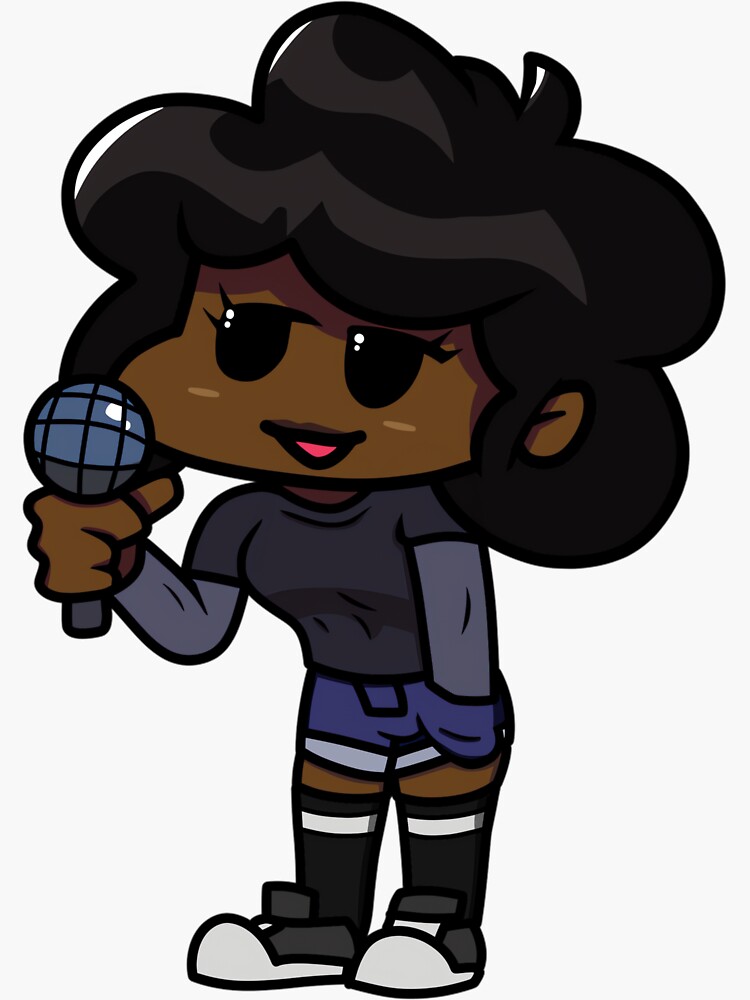 "Carol FnF mod character detailed version " Sticker for Sale by ...