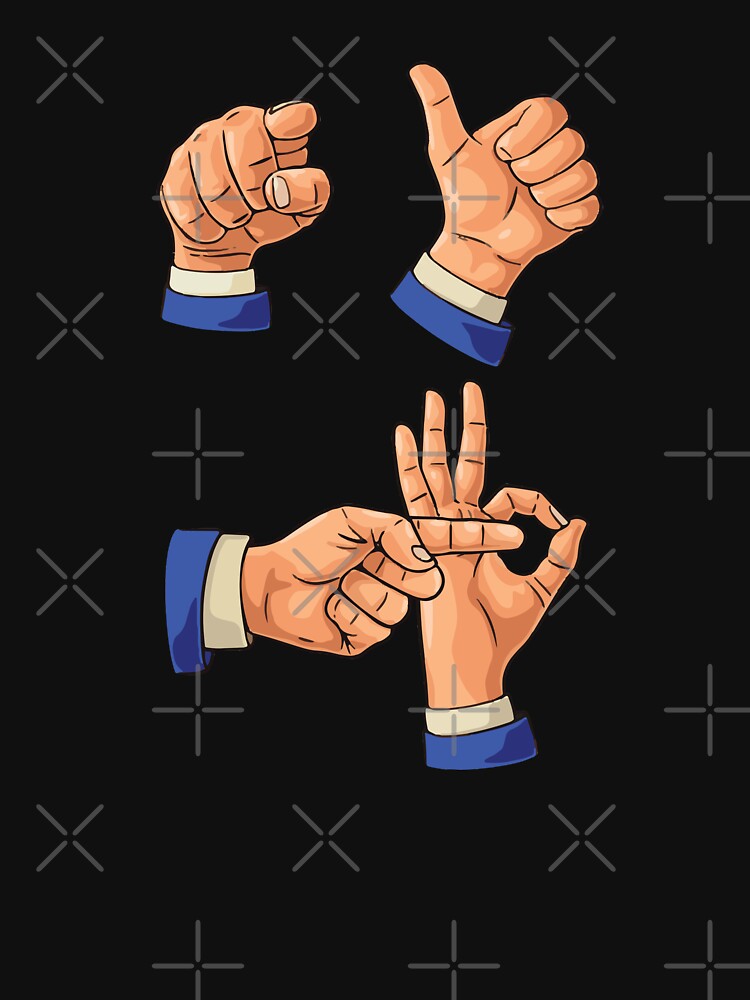 You And Me Sex Hand Gesture T Shirt By Wrestletoys Redbubble