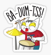 Ba Dum Tss Stickers | Redbubble