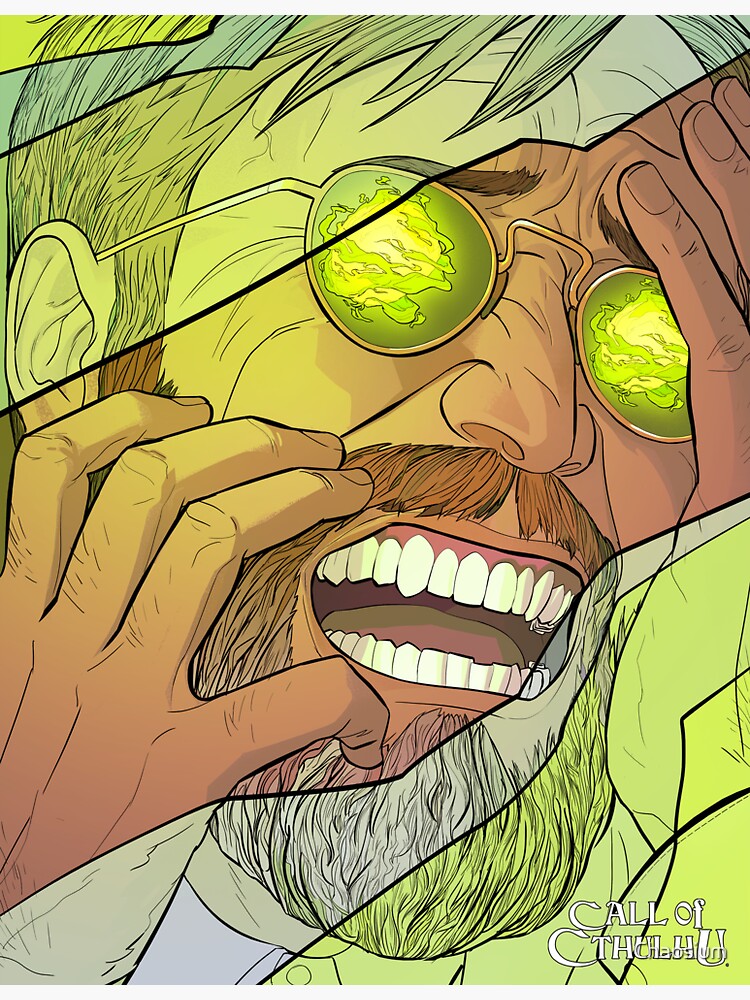 "Tulzscha (The Green Flame) - Art by Andrey Fetisov" Sticker for Sale ...