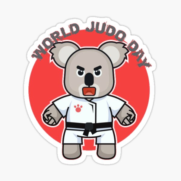 "World Judo Day" Sticker for Sale by vaske-bros | Redbubble