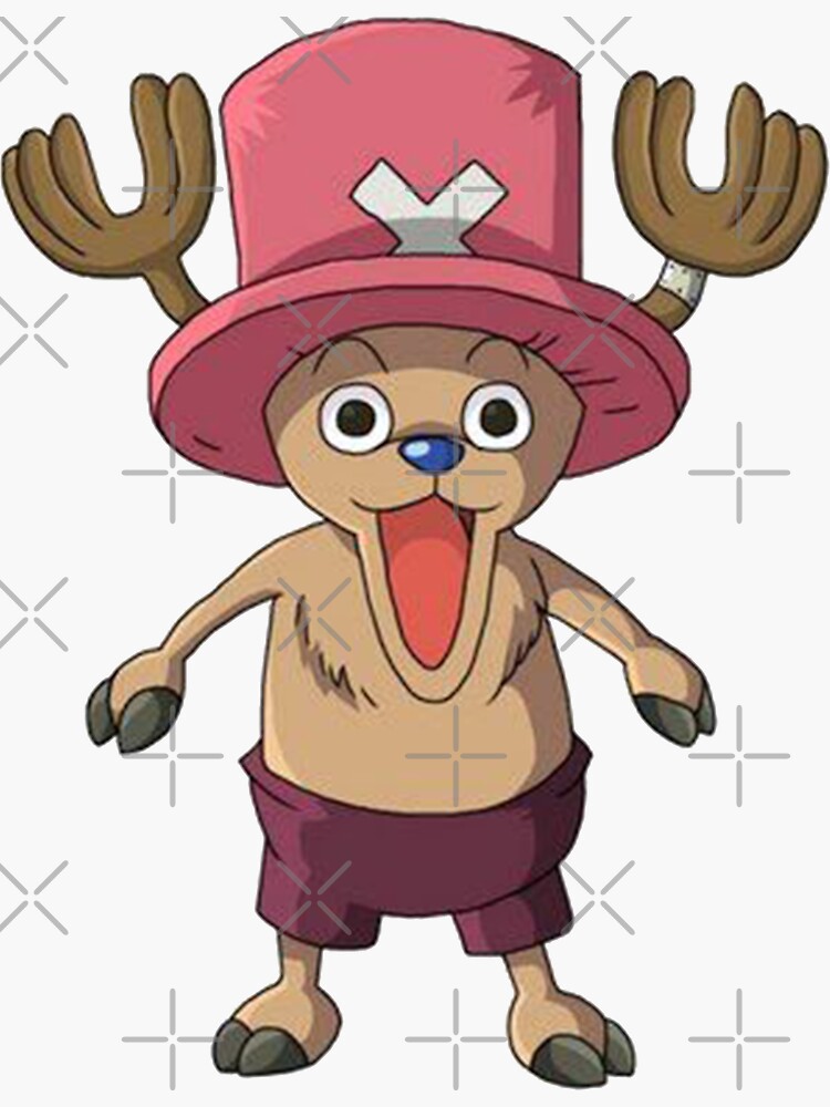 " tony tony chopper | One Piece" Sticker for Sale by MoEl-Art | Redbubble